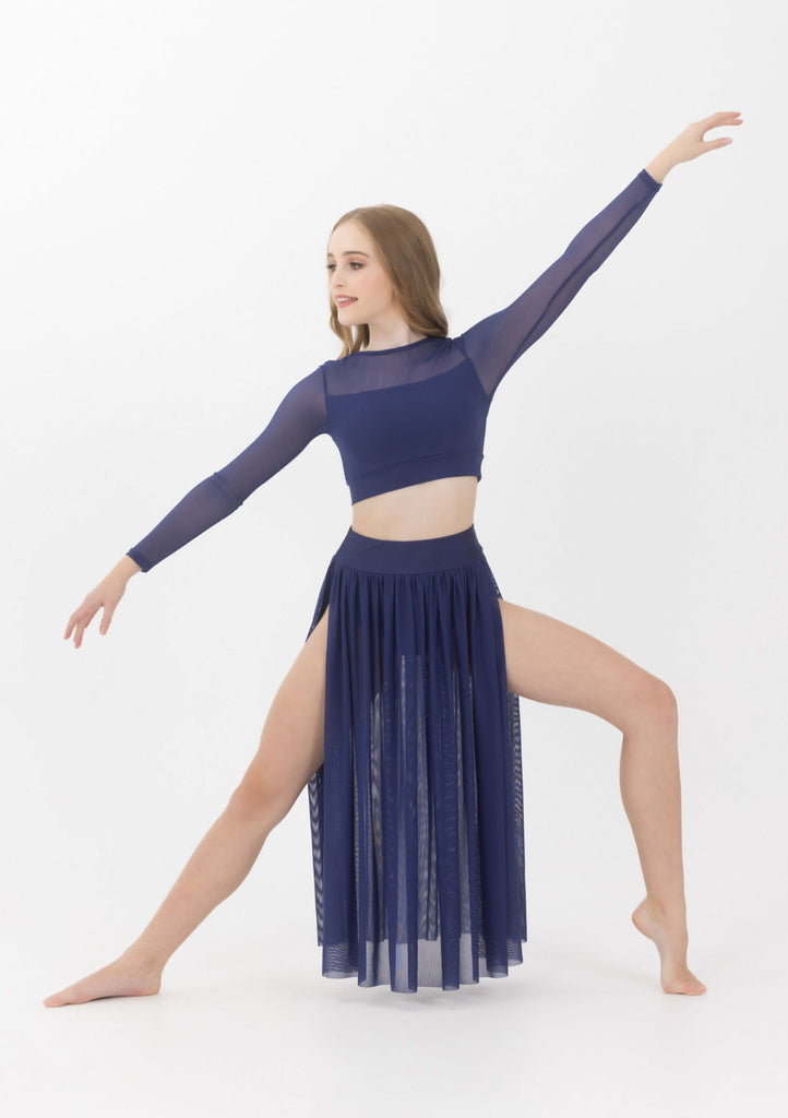 Studio 7 Tyler Long Sleeve Crop, Adults – Menai Dance Centre