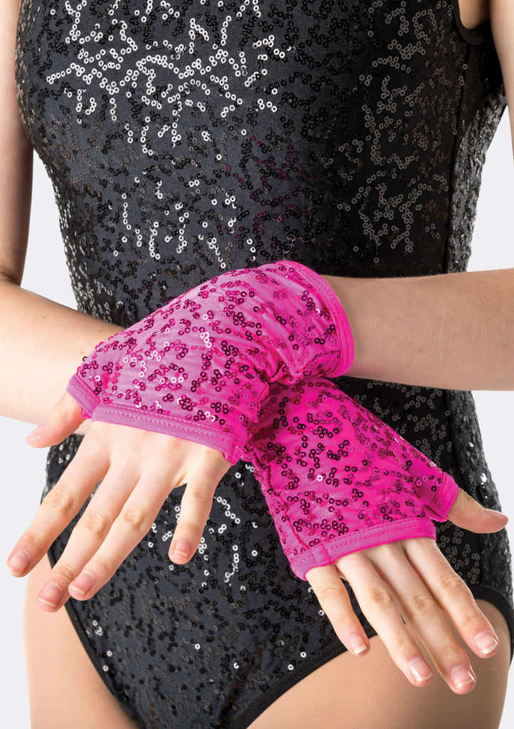 Studio 7 Sequin Fingerless Gloves – Menai Dance Centre
